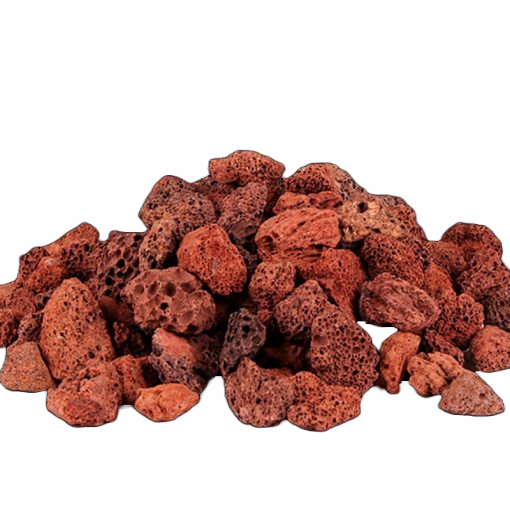 Piedra Volcánica Roja - Idos Mayoristas