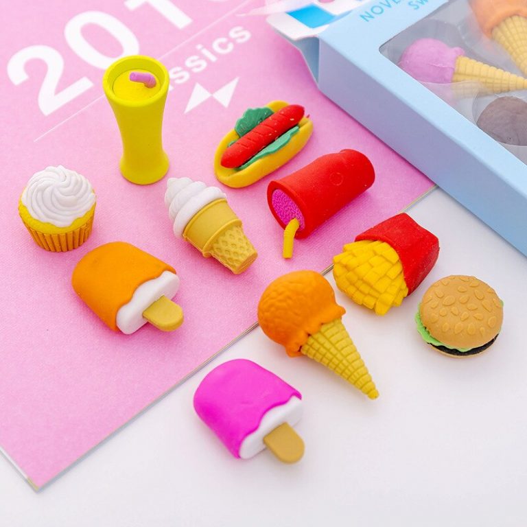 Gomas De Borrar Comida, Frutas y Postres - 6 packs - Surtidos - Idos ...